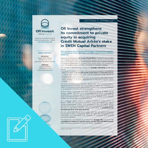 Ofi Invest, invest in your future